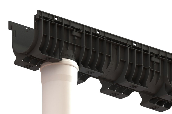 Rigola POLYMAX BASIC DN150 H202 cu grila fonta C250 (1000x210x202) - vodaland.md