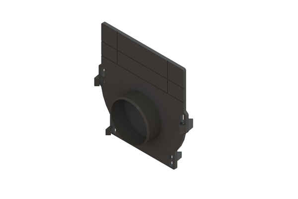 Piesa capat rigola PolyMax BASIC DN100 H120mm - vodaland.md