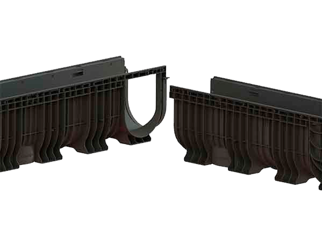 Rigola pluviala PolyMax Basic DN200 H300 - vodaland.md